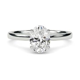 Oval Diamond Engagement Ring - Diamond Heaven