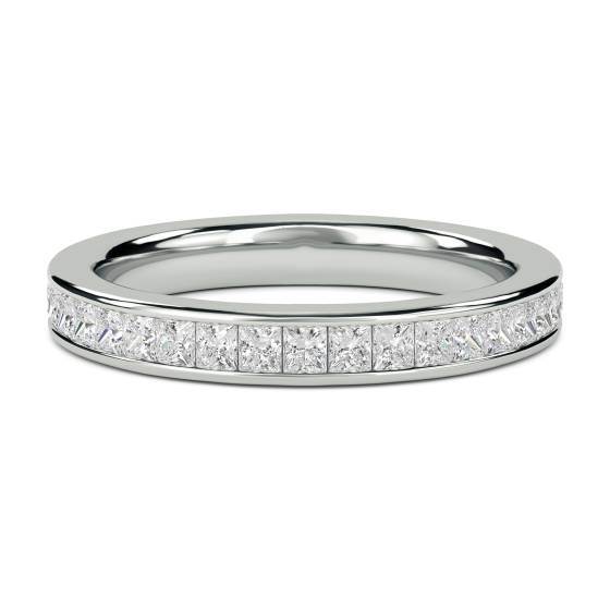 Princess Cut Diamond Eternity Rings