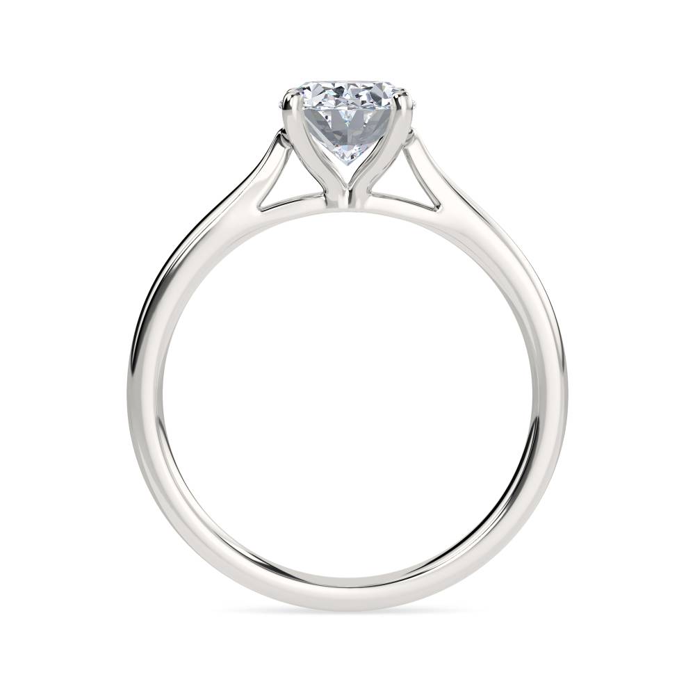 Oval Diamond Engagement Ring - Diamond Heaven